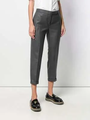 Thom Browne Striped Low-rise Wool Trouser