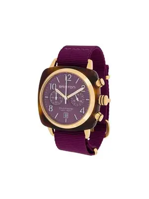 BRISTON Clubmaster Classic Chrono 40mm - Purple