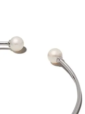 Yoko London 18kt White Gold Freshwater Pearl Necklace