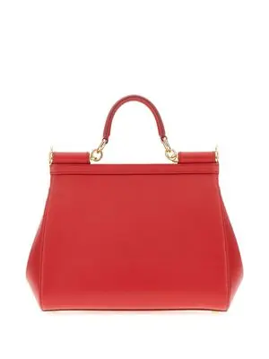 Dolce & Gabbana Large Sicily Tote - Red