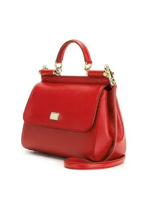 Dolce & Gabbana Large Sicily Tote - Red