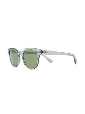 Ray-ban Transparent Round-frame Sunglasses