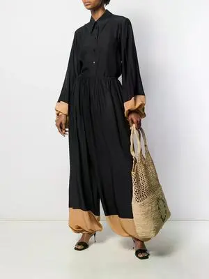 Stella McCartney Contrast-panel Baggy Trousers