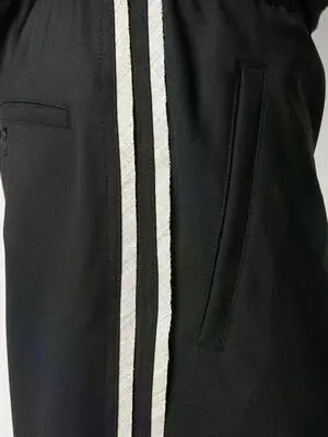 Neil Barrett Side Stripes Track Shorts - Black