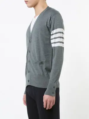 Thom Browne 4-bar Wool Cardigan