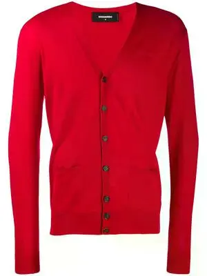 Dsquared2 Slim-fit V-neck Cardigan