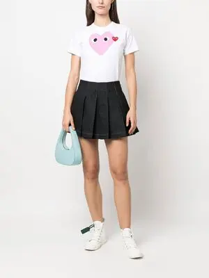 Play Comme Des Garcon Heart Logo T-shirt