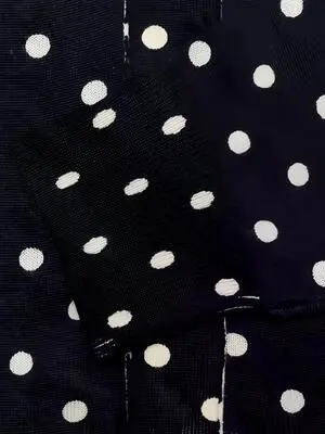 Play Comme Des Garcon Polka Dot Cardigan - Blue