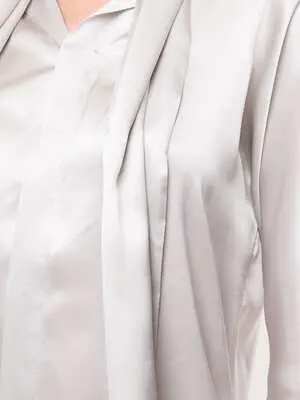 Dsquared2 Silk Pussy Bow Shirt