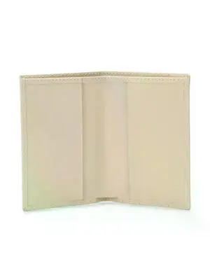 Comme Des Garçons Bi-fold Card Case - White