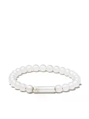 Le Gramme Le 47 Beaded Bracelet - Silver