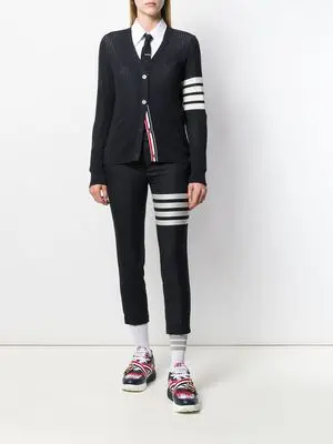 Thom Browne 4-bar Stripe Skinny Trousers