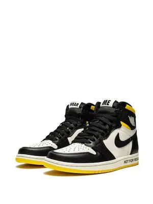JORDAN Air 1 Retro High Og Nrg Not For Resale Maize Sneakers - Black