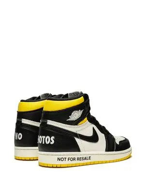JORDAN Air 1 Retro High Og Nrg Not For Resale Maize Sneakers - Black