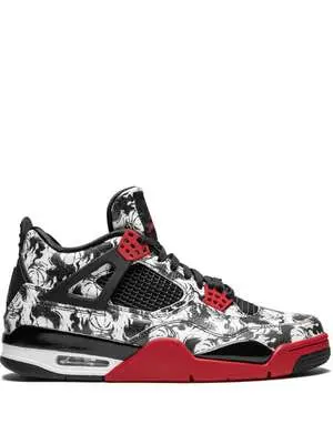 JORDAN Air 4 Retro Singles Day/tattoo Sneakers - Black