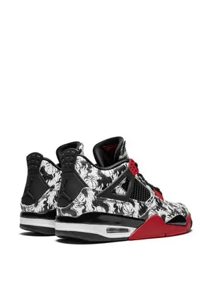 JORDAN Air 4 Retro Singles Day/tattoo Sneakers - Black