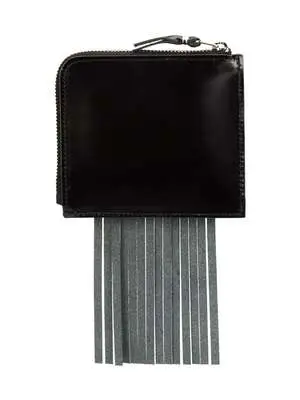 Comme Des Garçons Fringed Cardholder - Black