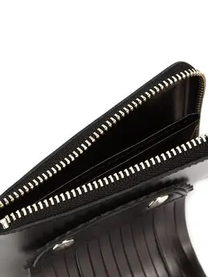 Comme Des Garçons Fringed Cardholder - Black