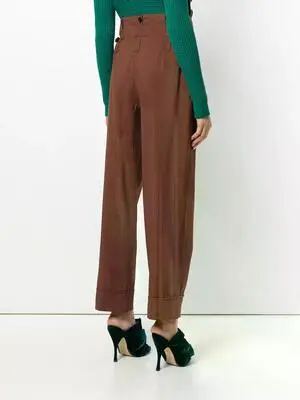 JEAN PAUL GAULTIER High-waist Striped Trousers