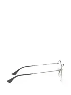 Ray-ban Round Metal Eyeglasses - Black