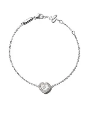 Chopard 18kt Happy Diamonds Icons Bracelet - Silver