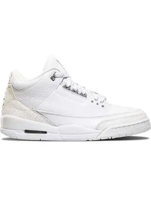 JORDAN Air 3 Retro Pure Money Sneakers - White