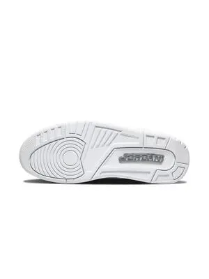 JORDAN Air 3 Retro Pure Money Sneakers - White