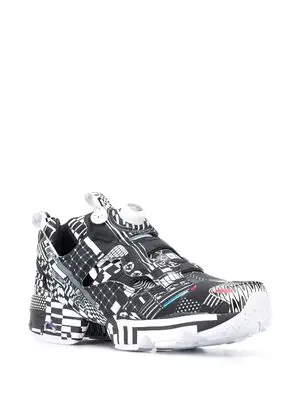 REEBOK X Kenzo Instapump Fury Sneakers - Black