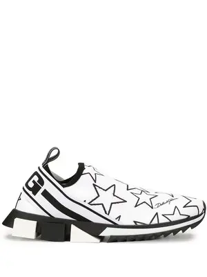 Dolce & Gabbana Sorrento Star-print Sneakers