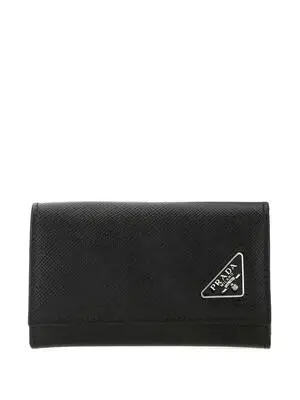 Prada Leather Cardholder - Black