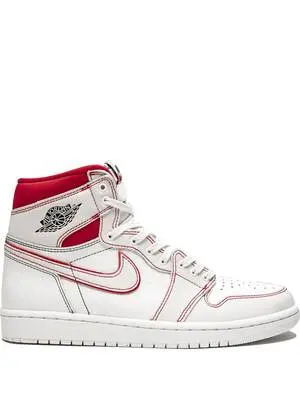JORDAN Air 1 Retro Hi Og Phantom Sneakers - White