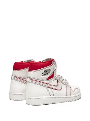 JORDAN Air 1 Retro Hi Og Phantom Sneakers - White
