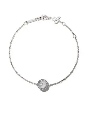Chopard 18kt Happy Diamonds Icons Bracelet - Silver