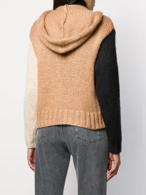 Alanui Colour-block Hooded Jumper