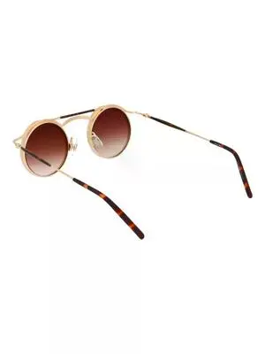 Matsuda Round Frame Sunglasses - Gold