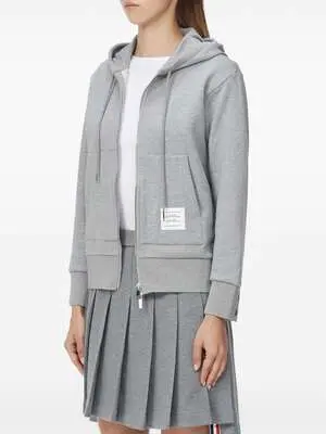 Thom Browne Rwb-stripe Cotton Hoodie