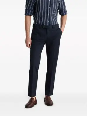 Brunello Cucinelli Button-fastening Chino Trousers - Blue
