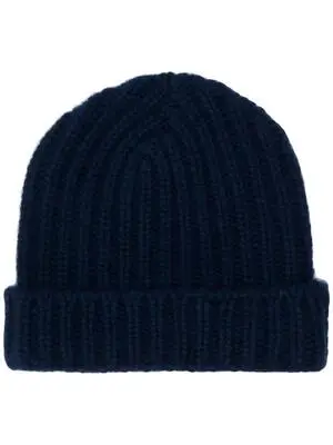 Warm Me Alex Cashmere Beanie - Blue