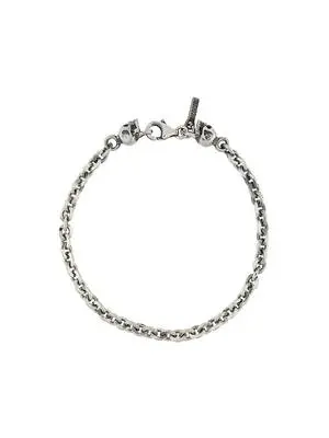 Emanuele Bicocchi Skull Bracelet - Silver