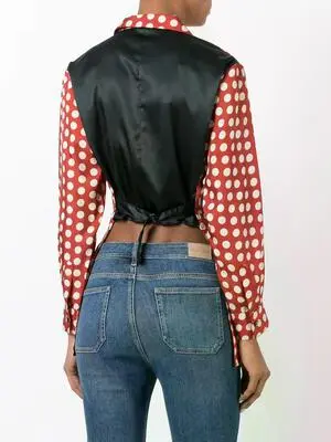 JEAN PAUL GAULTIER Dotted Vest Panel Shirt