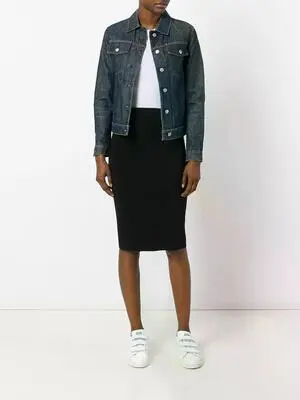Helmut Lang 1999 Raw Denim Jacket - Blue