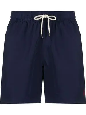 Polo Ralph Lauren Logo-embroidered Swim Shorts - Blue