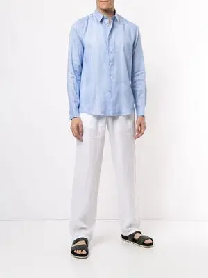 Vilebrequin Drawstring Straight-leg Trousers - White