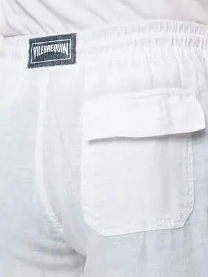 Vilebrequin Drawstring Straight-leg Trousers - White