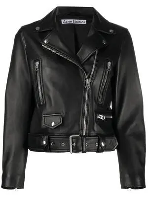 Acne Studios Leather Biker Jacket