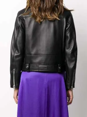 Acne Studios Leather Biker Jacket
