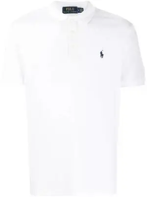 Polo Ralph Lauren Jersey Polo Shirt - White
