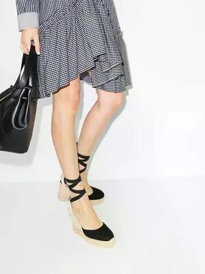 CastaÑer Carina 80mm Ankle-tie Espadrilles