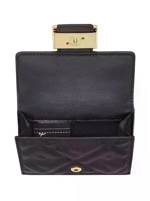 Fendi Monogram-pattern Leather Wallet - Black