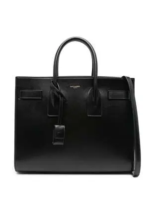 Saint Laurent Sac De Jour Logo Totes